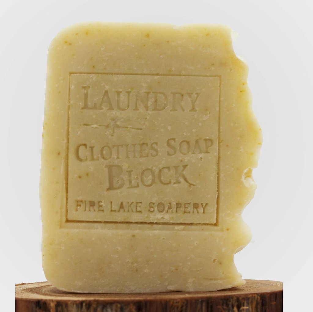 Laundry Cleaning Soap Block – Little White Farm Candle Co.