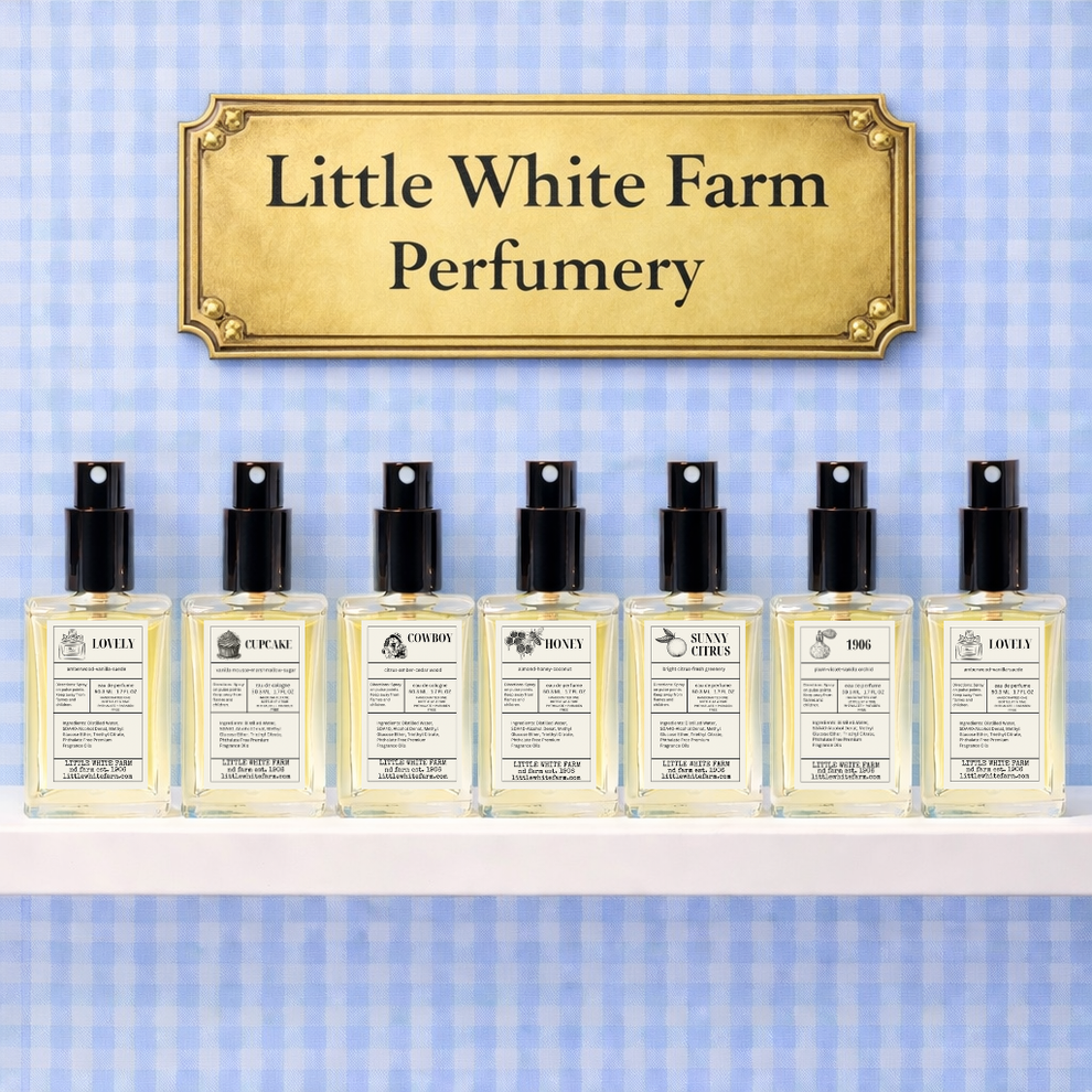 Eau de Perfume + Cologne – Little White Farm Candle Co.